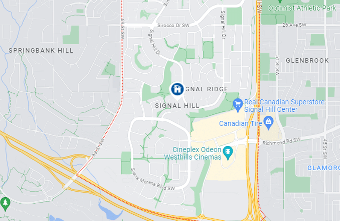 Signal Hill Handyman | Areas Served | Handyman Connection of Calgary