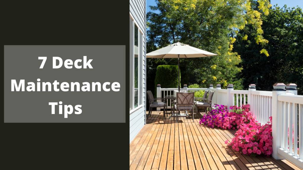 Deck Maintenance | Home Maintenance | Handyman Connection